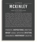 McKinley | Name Art Print – Name Stories