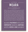 Meara Personalized Name Meaning Art Prints – Name Stories