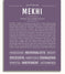 Mekhi Personalized Name Meaning Art Prints – Name Stories