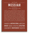 Messiah | Name Art Print – Name Stories