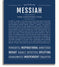 Messiah | Name Art Print – Name Stories