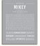 Mikey | Name Art Print – Name Stories