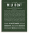 Millicent | Name Art Print – Name Stories
