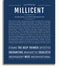 Millicent | Name Art Print – Name Stories