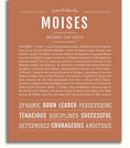 Moises | Name Art Print – Name Stories
