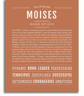 Moises | Name Art Print – Name Stories