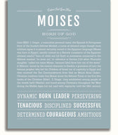 Moises | Name Art Print – Name Stories