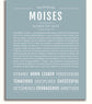 Moises | Name Art Print – Name Stories