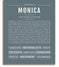 Monica | Name Art Print – Name Stories
