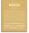 Monica | Name Art Print – Name Stories