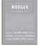 Morgan (female) | Name Art Print – Name Stories