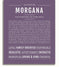 Morgana | Name Art Print – Name Stories