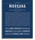 Morgana | Name Art Print – Name Stories