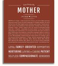 Mother | Name Art Print – Name Stories
