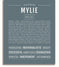 Mylie | Name Art Print – Name Stories