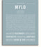 Mylo | Name Art Print – Name Stories