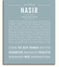 Nasir Personalized Name Meaning Art Prints – Name Stories