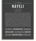 Nayeli | Name Art Print – Name Stories