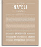Nayeli | Name Art Print – Name Stories