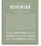 Nehemiah | Name Art Print – Name Stories