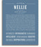 Nellie Personalized Name Meaning Art Prints – Name Stories
