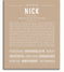 Nick | Name Art Print – Name Stories