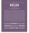 Nolan | Name Art Print – Name Stories