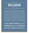 Orlando | Name Art Print – Name Stories