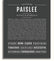 Paislee | Name Art Print – Name Stories