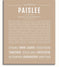 Paislee Personalized Name Meaning Art Prints – Name Stories