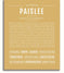 Paislee | Name Art Print – Name Stories
