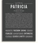 Patricia | Name Art Print – Name Stories