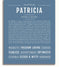 Patricia | Name Art Print – Name Stories