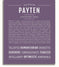 Payten | Name Art Print – Name Stories