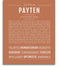 Payten | Name Art Print – Name Stories