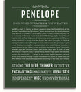 Penelope | Name Art Print – Name Stories