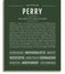 Perry | Name Art Print – Name Stories