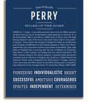 Perry | Name Art Print – Name Stories