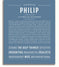 Philip Personalized Name Meaning Art Prints – Name Stories