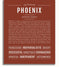 Phoenix (female) | Name Art Print – Name Stories