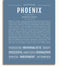 Phoenix (male) | Name Art Print – Name Stories
