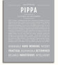 Pippa | Name Art Print – Name Stories