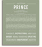 Prince Personalized Name Meaning Art Prints – Name Stories