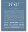 Prince Personalized Name Meaning Art Prints – Name Stories