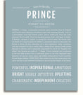 Prince | Name Art Print – Name Stories