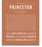 Princeton | Name Art Print – Name Stories