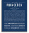 Princeton | Name Art Print – Name Stories