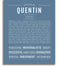 Quentin | Name Art Print – Name Stories