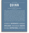 Quinn (female) | Name Art Print – Name Stories