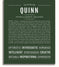 Quinn (male) | Name Art Print – Name Stories